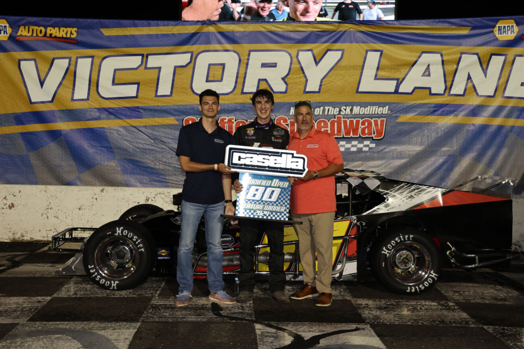 Michael Christopher, Jr. Wins Casella Waste Open 80 - staffordspeedway