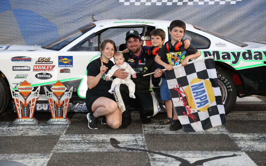 Travis Hydar Wins Midstate Site Development Street Stock 30 at Stafford ...